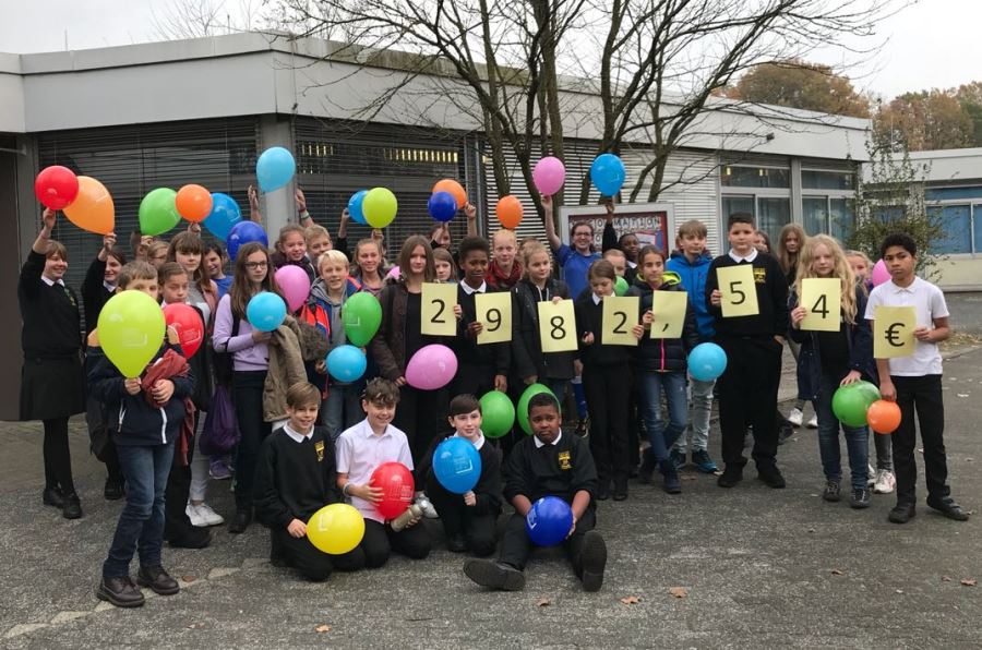 John Buchan Austauschtag mit Spendenübergabe – Goerdeler-Gymnasium